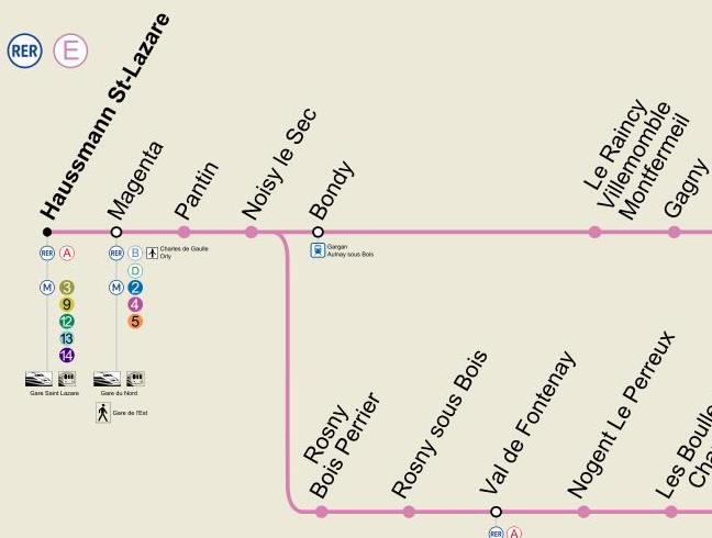 RER Bondy Horaires RER E Et Plan De La Gare RER Bondy Horaires RER E Et Plan De La Gare
